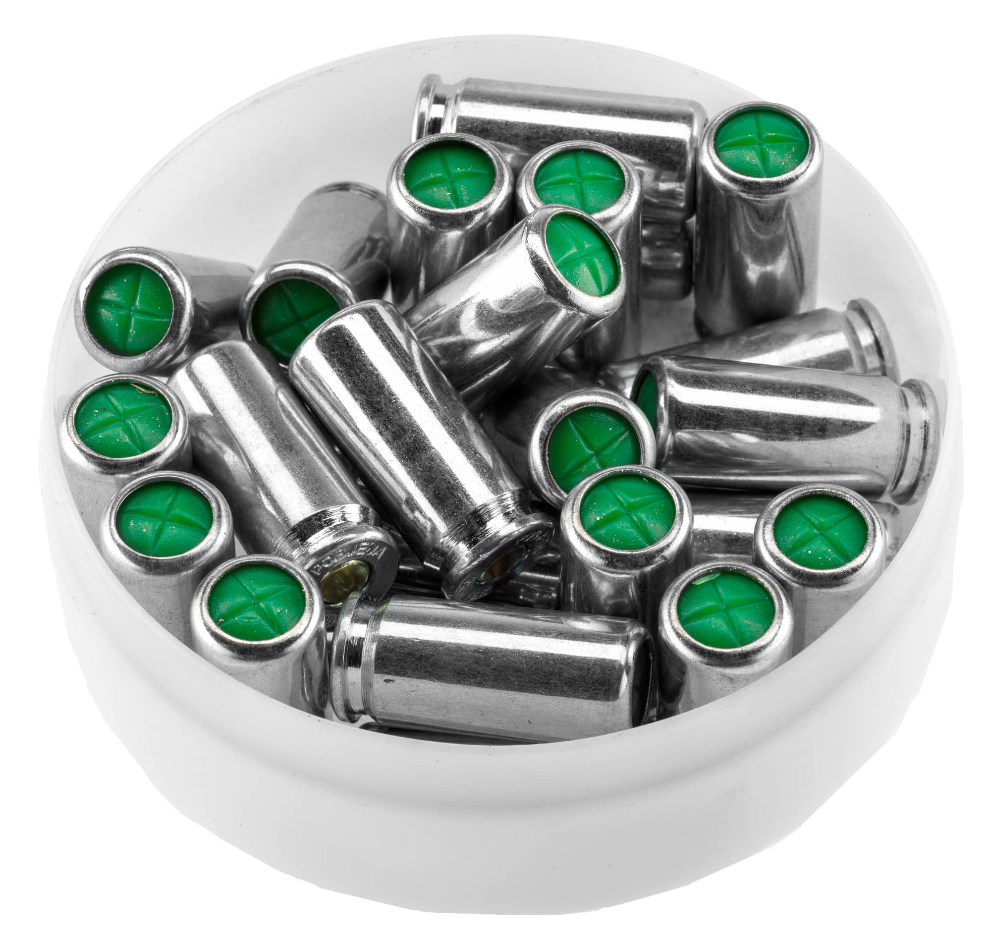 Boîte de 25 cartouches cal. 9 mm PAK à blanc